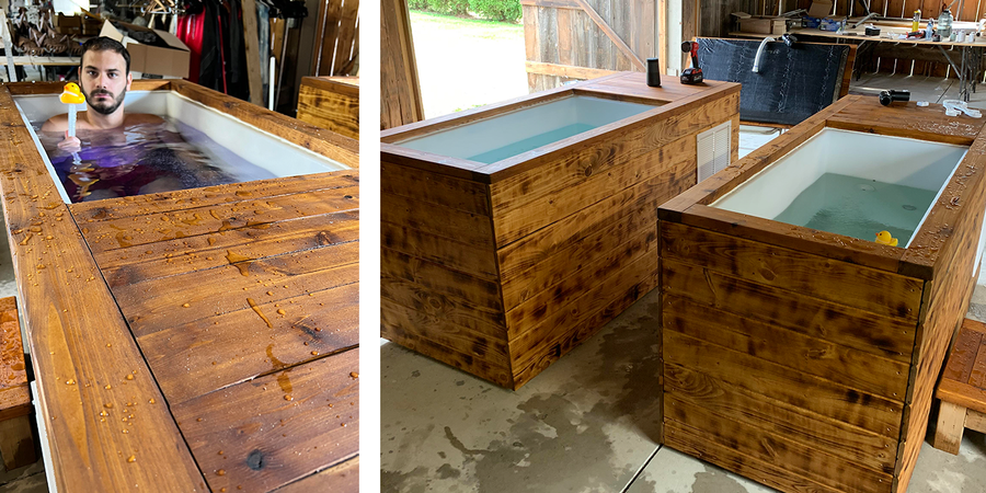 DIY Cold Plunge Spotlight: Jason & Kori's Luxury Plunge
