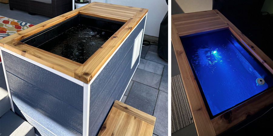 DIY Cold Plunge Spotlight: Jeff's Luxury DIY Cold Plunge