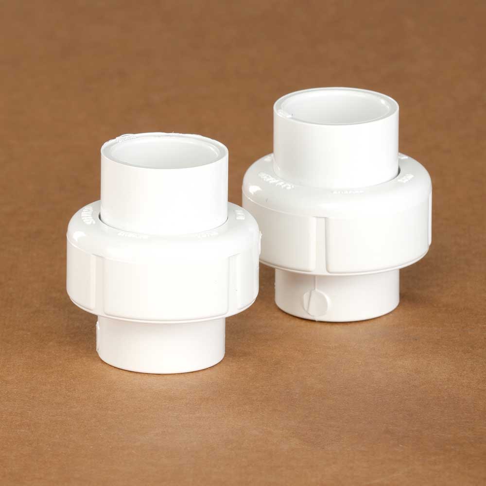 3/4" Socket x Socket PVC Unions – DIY Cold Plunge