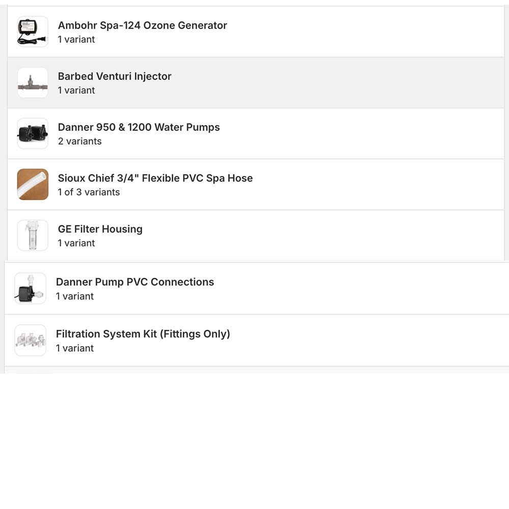 Core Plumbing Package – DIY Cold Plunge