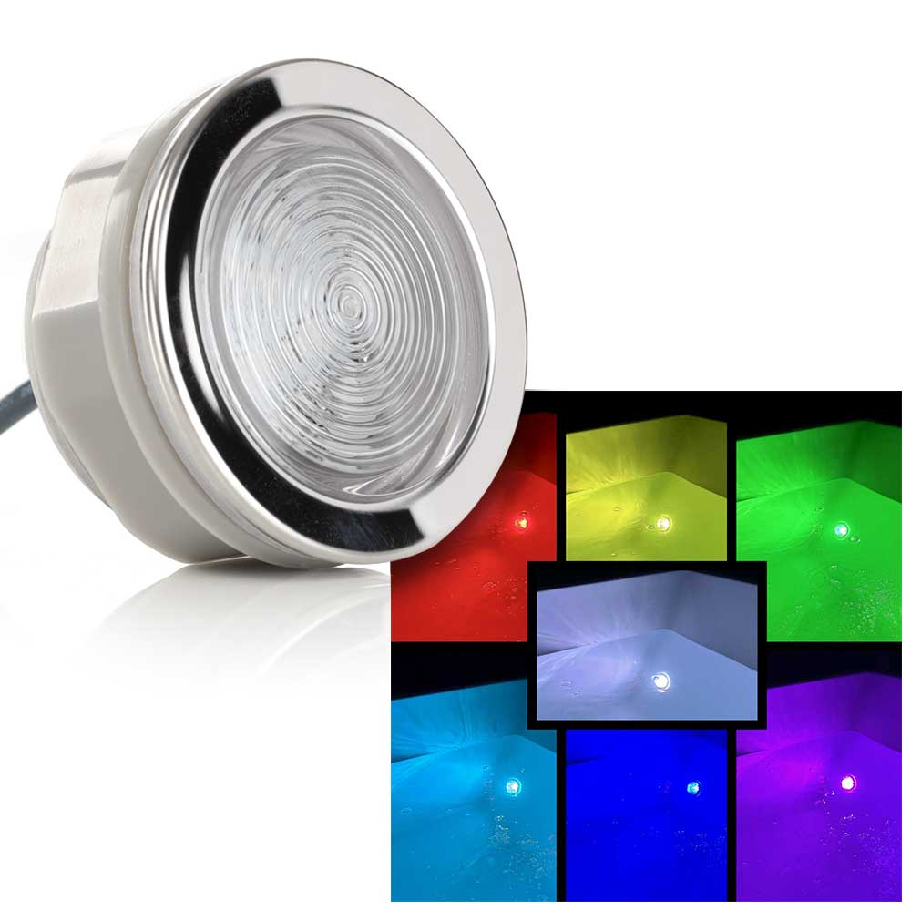 Multicolor LED Spa Light – DIY Cold Plunge