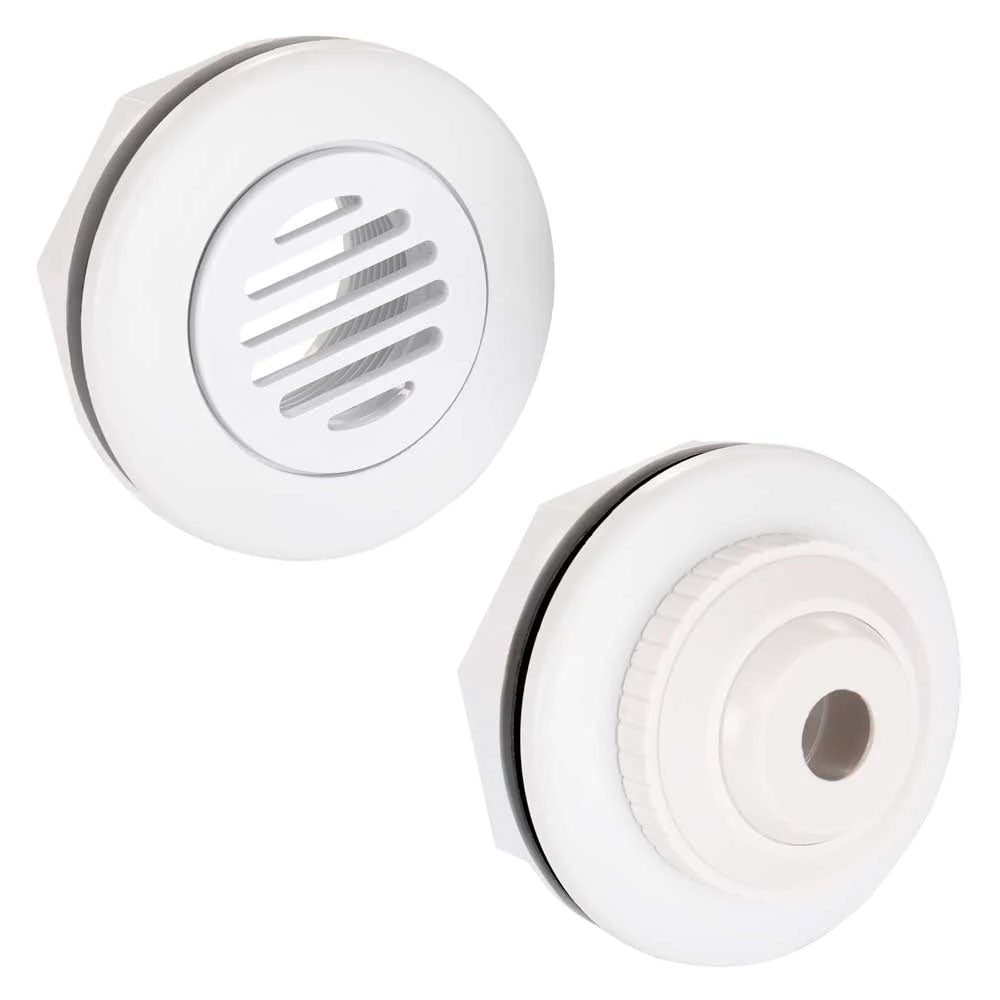 DIY Cold Plunge Spa Bulkheads with Strainer & Jet Attachments