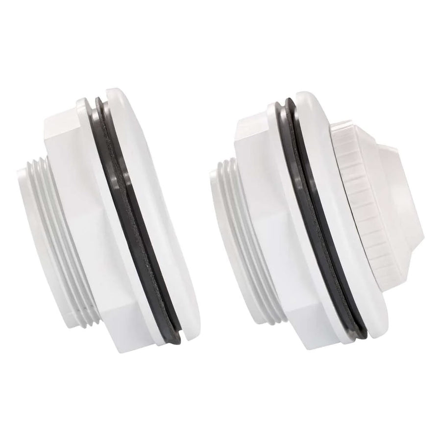 DIY Cold Plunge Spa Bulkheads with Strainer & Jet Attachments