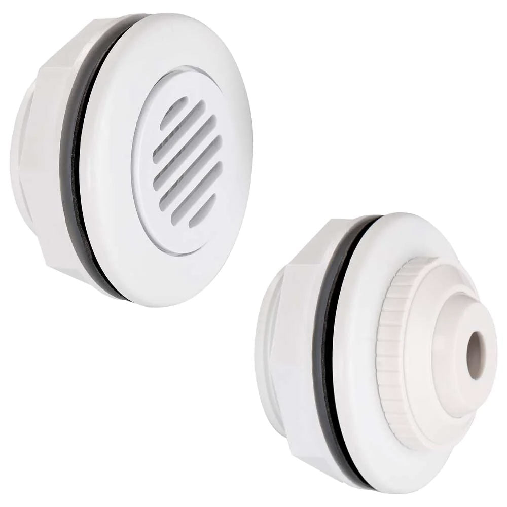 DIY Cold Plunge Spa Bulkheads with Strainer & Jet Attachments